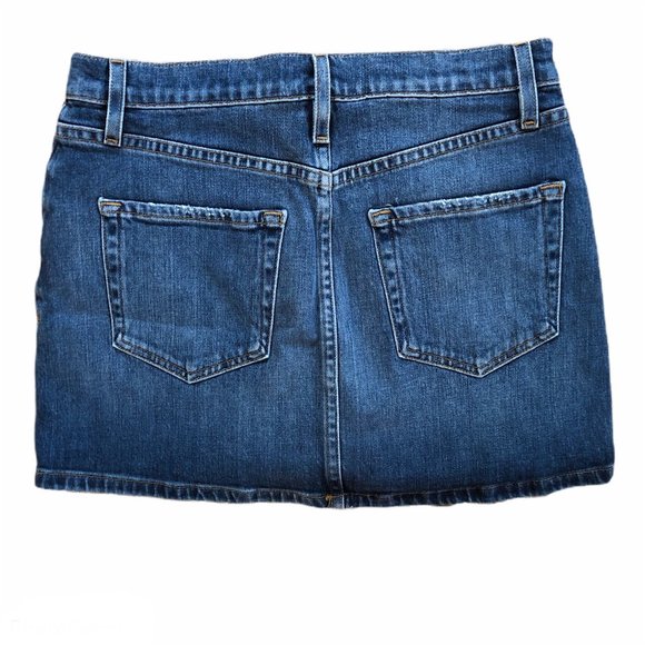 Frame Denim | Skirts | Goop X Frame Le Mini Denim Skirt | Poshmark